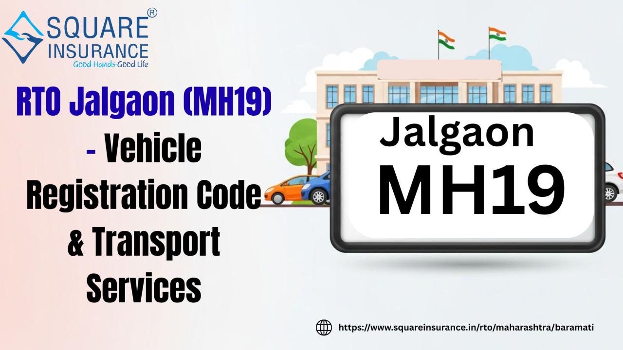 PromoteProject - RTO Jalgaon (MH19) – Vehicle Registration Code & Transport Services