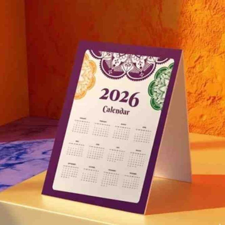 How a Table Top Calendar Helps You Slow Down, Stay Organised, and Plan ...